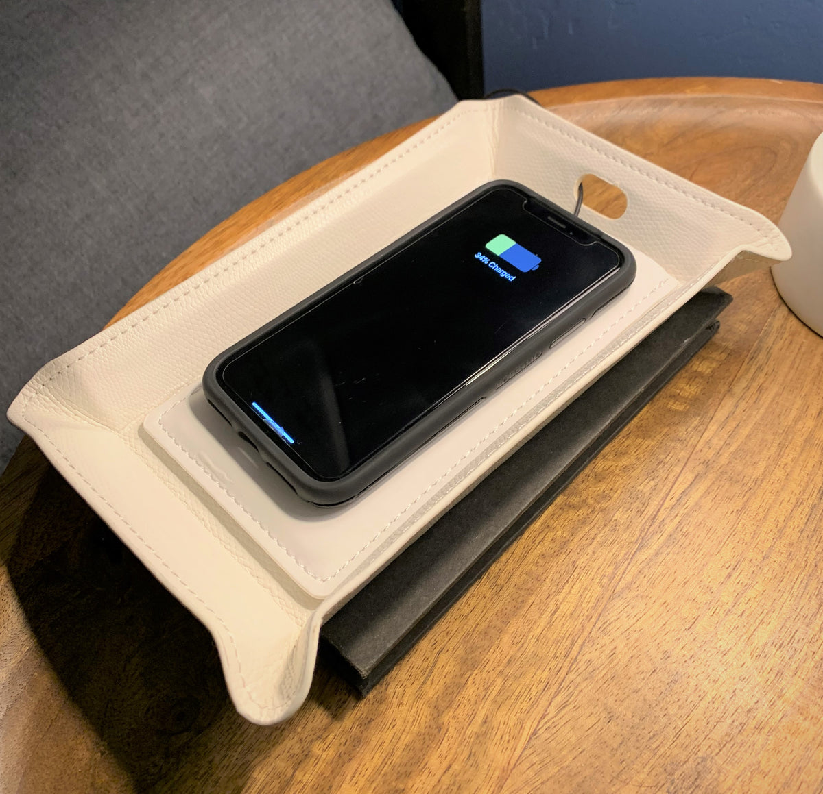 Wireless Charging Valet Tray - Bellemonde